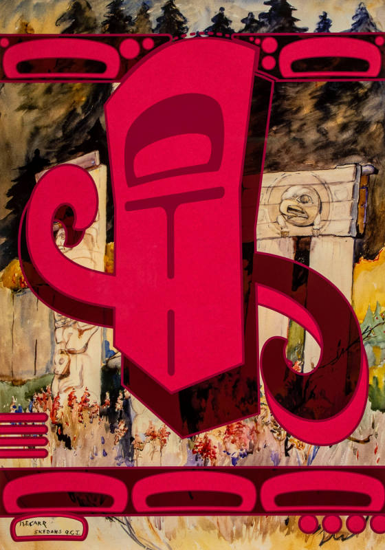 Skoden, a’ight, STOODIS! Digital intervention on an Emily Carr painting ...